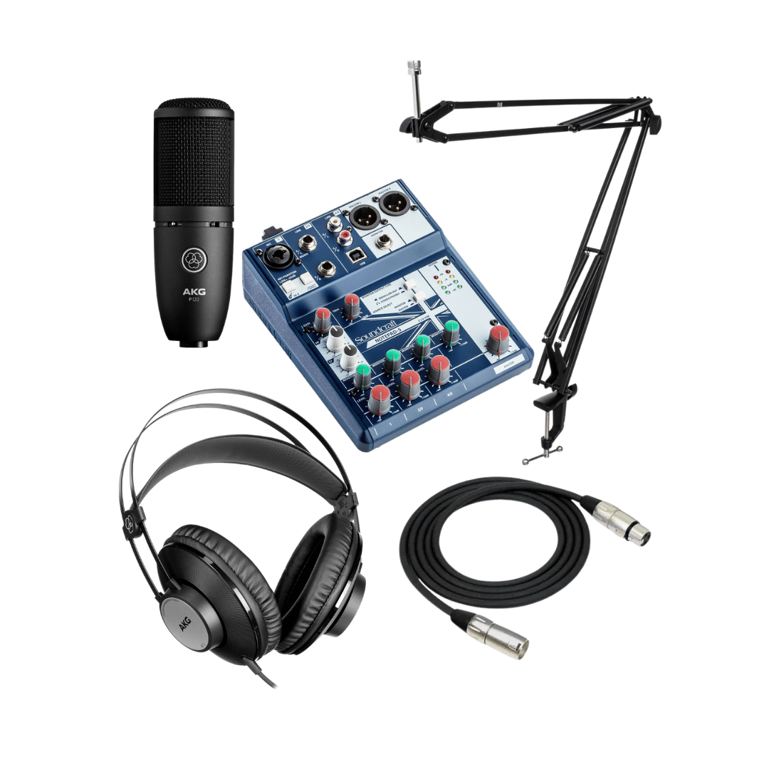 Pack Home Studio AKG + Soundcraft y más - Pro Audio Sistemas