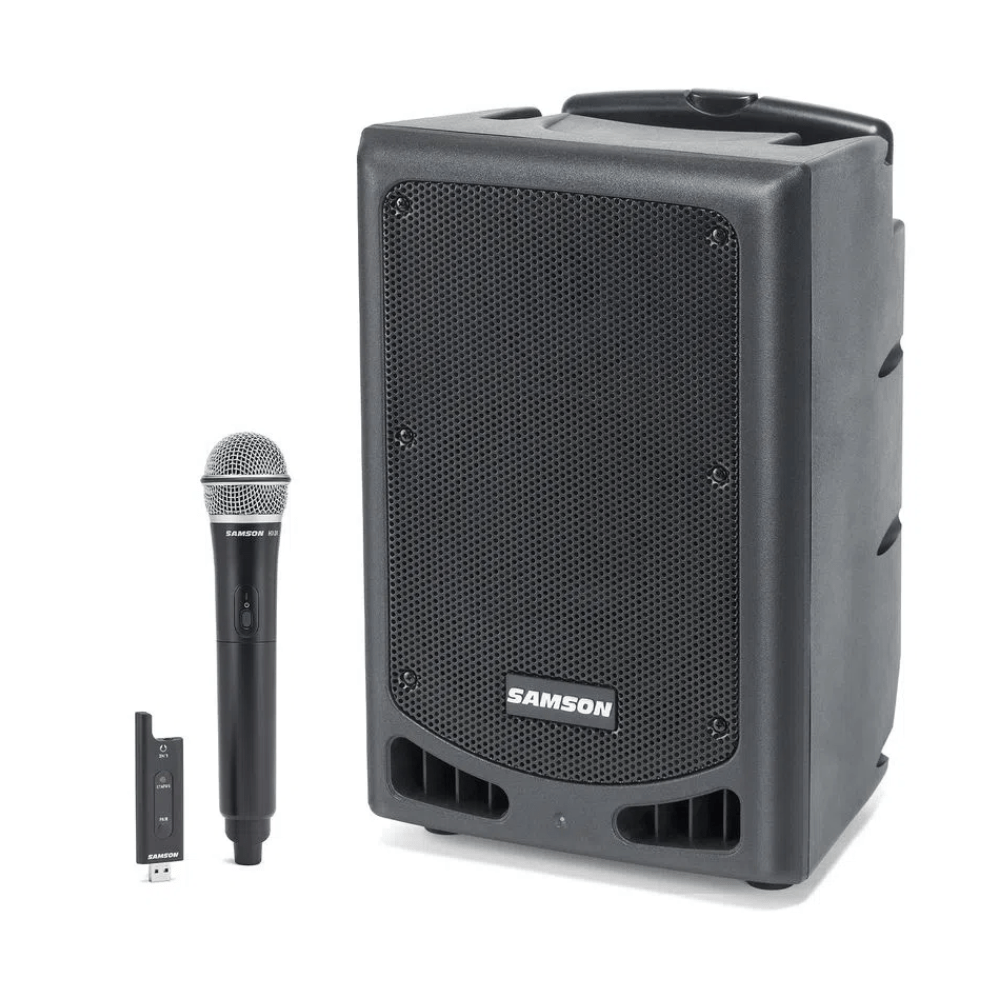 Parlante Activo Samson XP208W con micrófono y bluetooth - Pro Audio ...