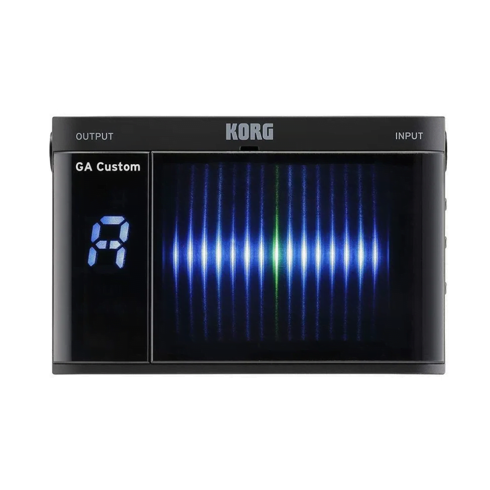 Afinador digital KORG GA-CS color negro - Pro Audio Sistemas